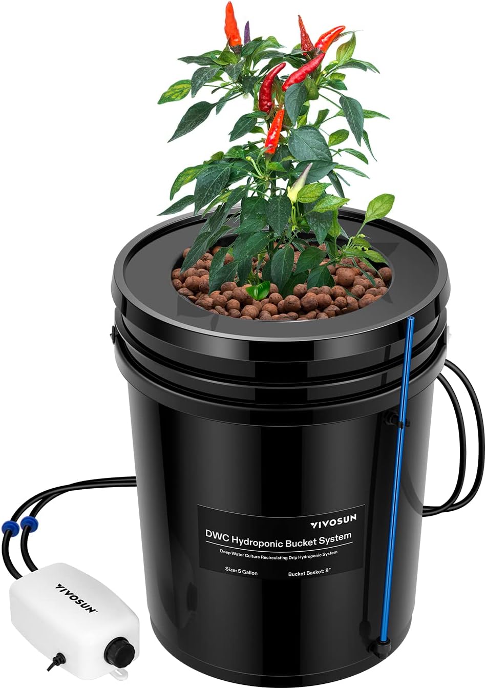 VIVOSUN DWC Hydroponics Grow System Review - Hydroponic Gardening
