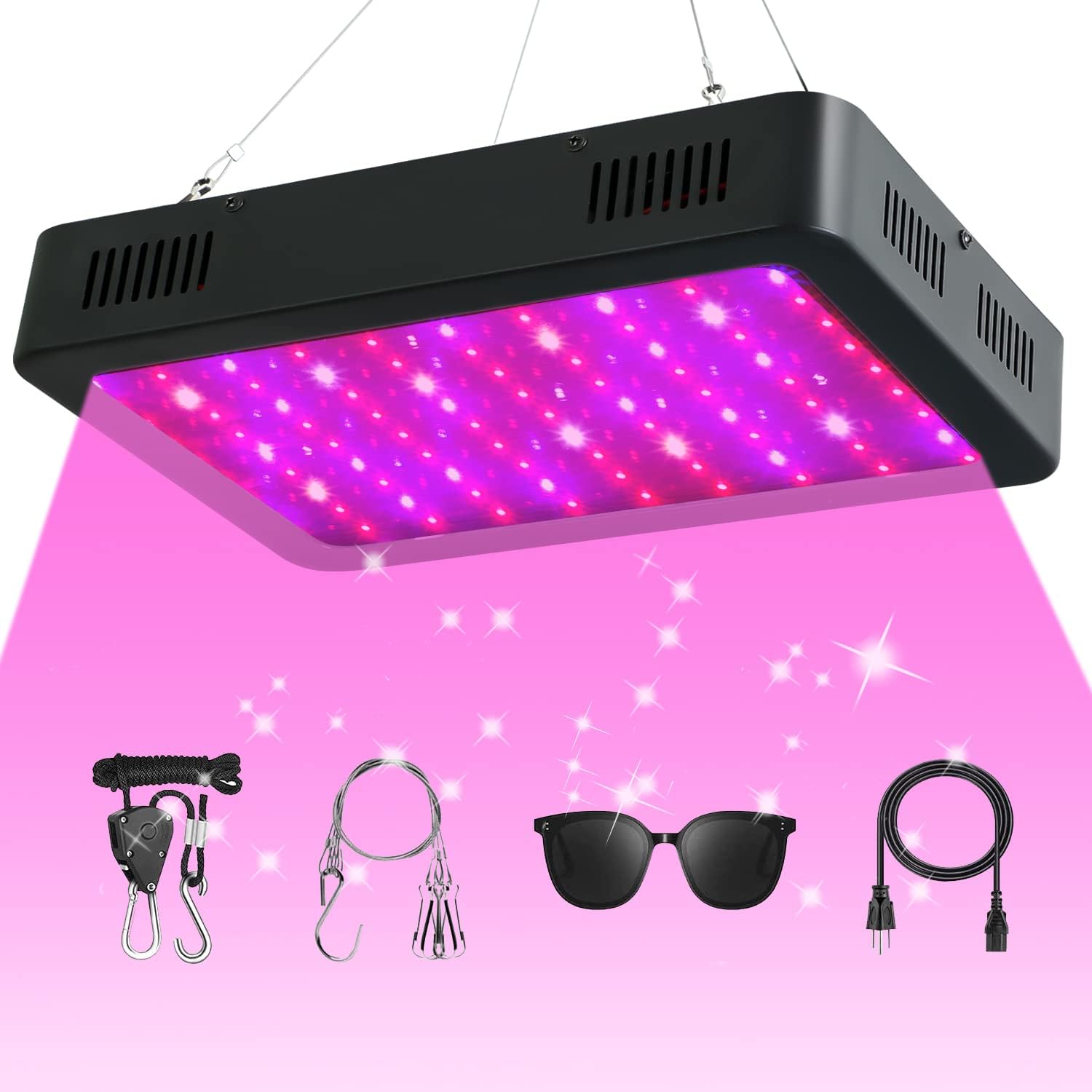 LUYIMIN LED Grow Light 1500W Review - Hydroponic Gardening