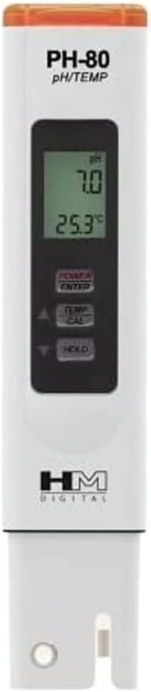 HM Digital PH-80 pH Meter Waterproof PH80 Tester HydroTester Review ...