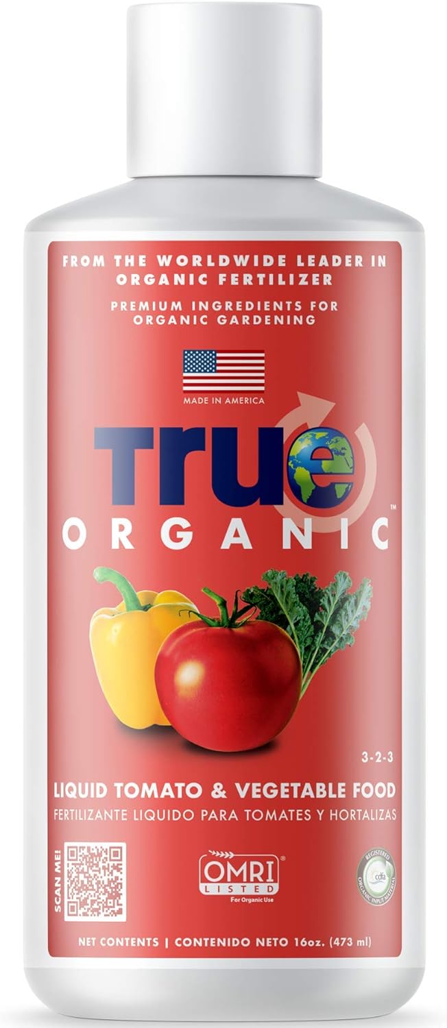 True Organic Tomato and Vegetable Liquid Fertilizer 16 oz - CDFA, OMRI ...
