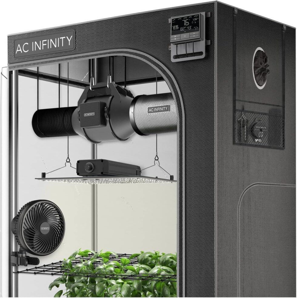 AC Infinity Advance Grow System 3x3 Review - Hydroponic Gardening