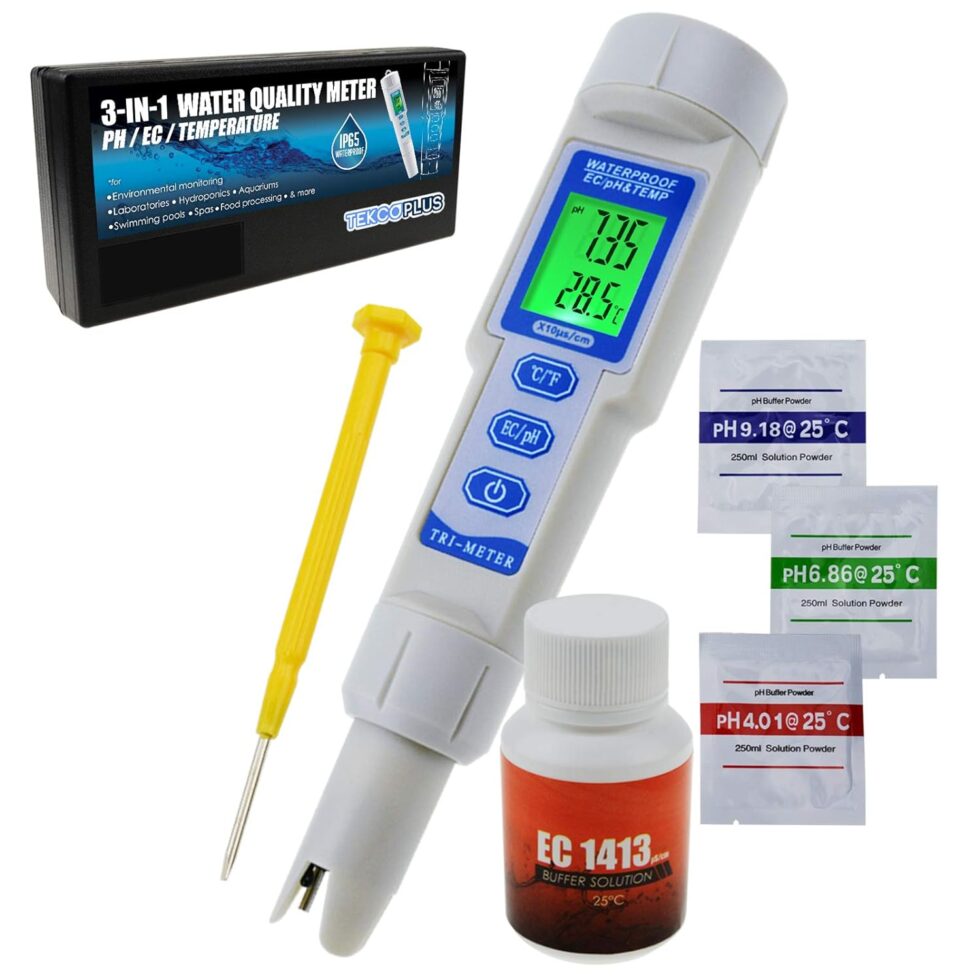 3 in 1 Water Quality Meter Review - Hydroponic Gardening