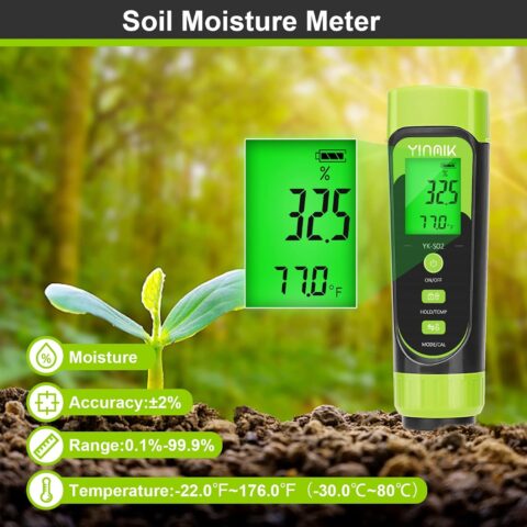 Digital Soil Moisture Meter Review - Hydroponic Gardening