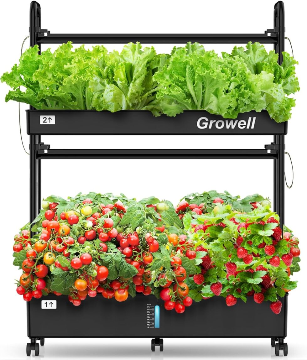 60 Pods Vertical Indoor Garden Review - Hydroponic Gardening