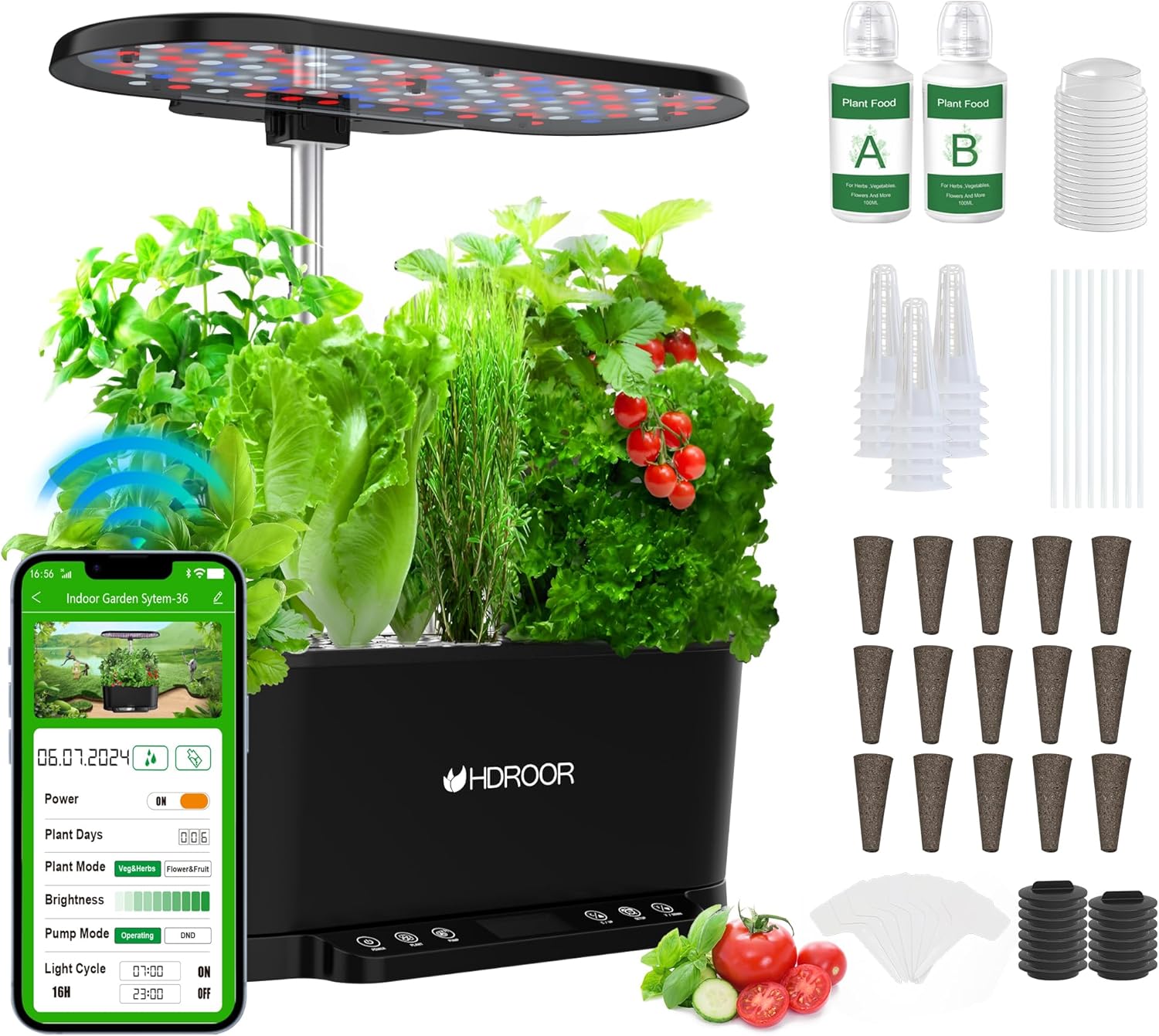 Hydroponics Growing System WiFi Control Review - Hydroponic Gardening