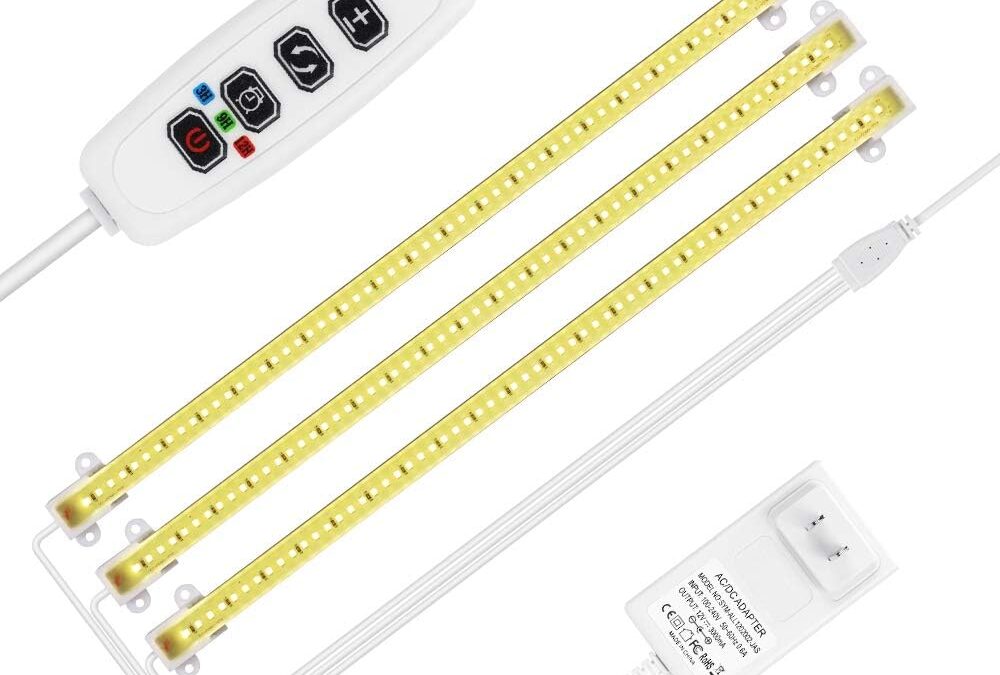Mosthink LED Plant Grow Light Strips Review - Hydroponic Gardening