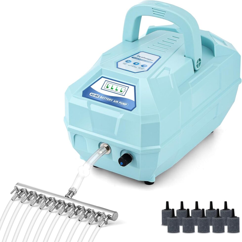 Poafamx Rechargeable Pond Aerator Review - Hydroponic Gardening