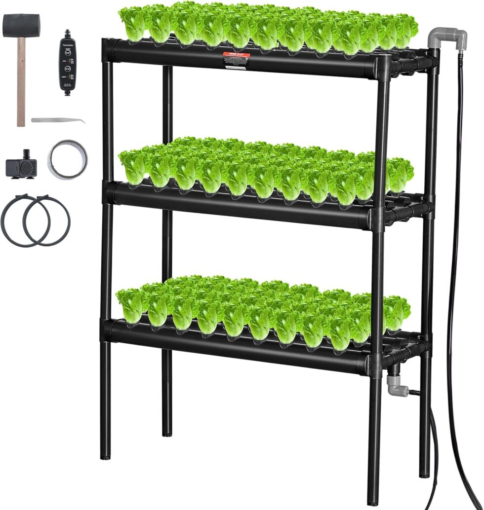 VEVOR Hydroponics Growing System Review - Hydroponic Gardening