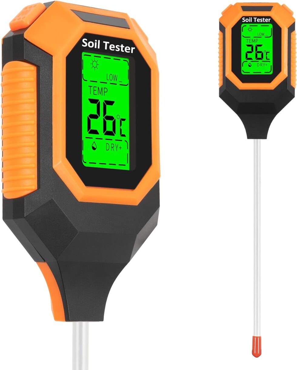 4 in 1 Digital Soil Moisture Meter Review - Hydroponic Gardening