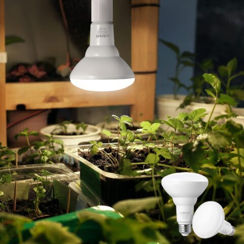 EDISHINE LED Grow Light Bulb Review - Hydroponic Gardening