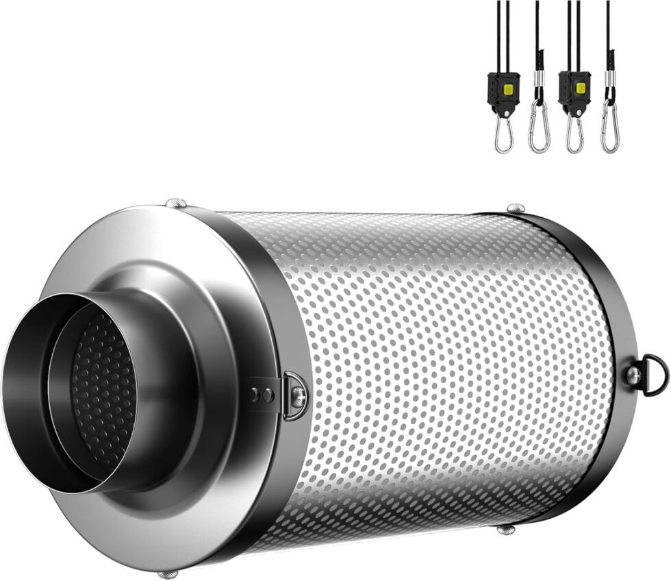 Air Carbon Filter 4 Inch Review - Hydroponic Gardening