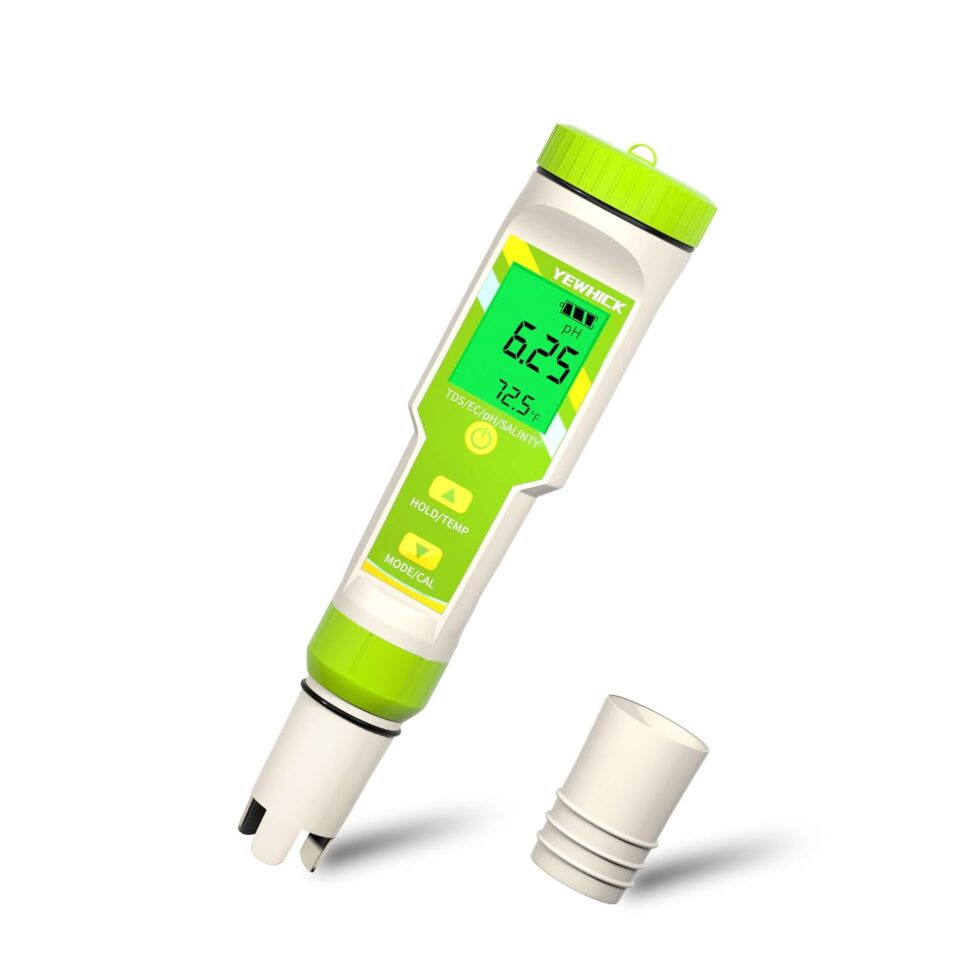 Pool Salt Tester pH Meter Review - Hydroponic Gardening