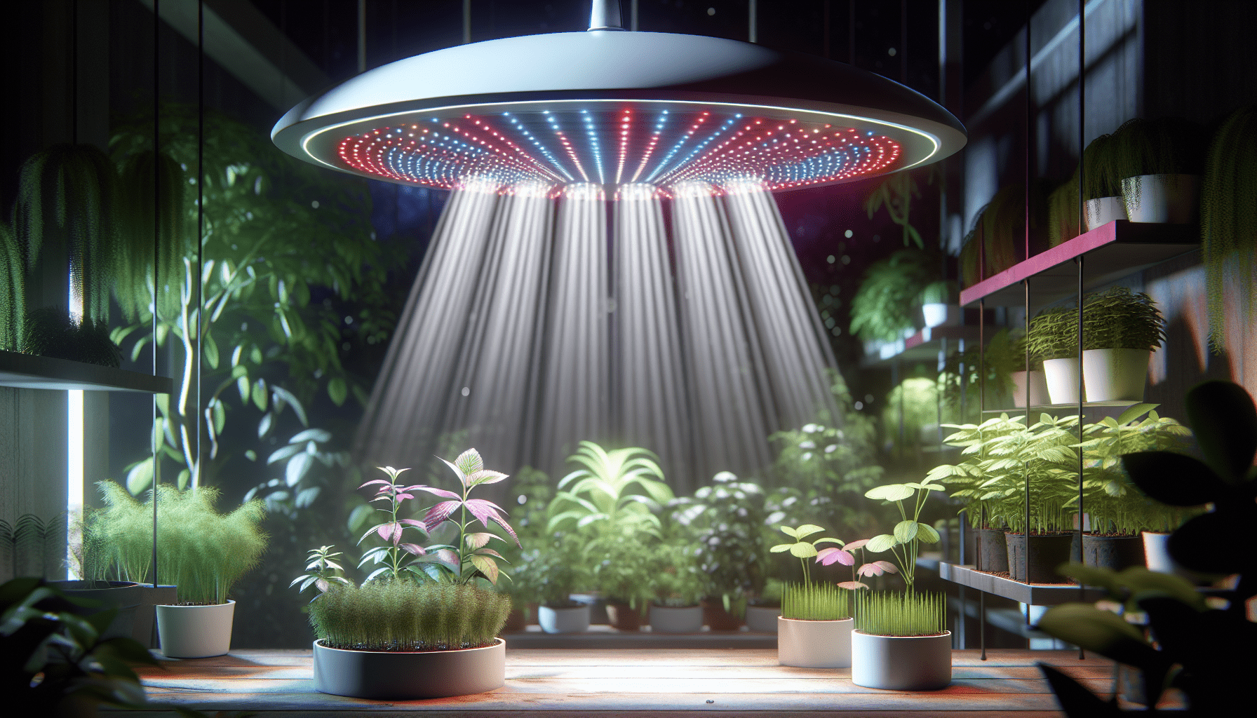 TopoGrow 300W UFO LED Grow Light Review - Hydroponic Gardening
