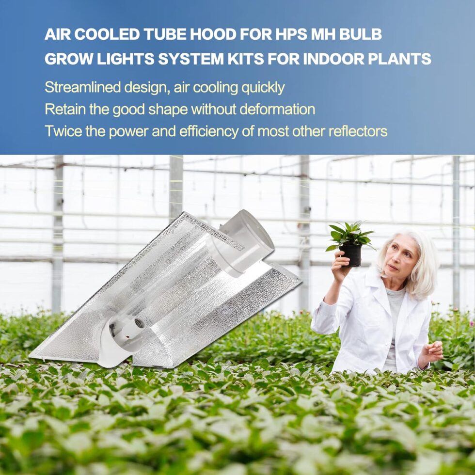 iPower 6 Inch Hydroponics Cool Tube Reflector Review - Hydroponic Gardening