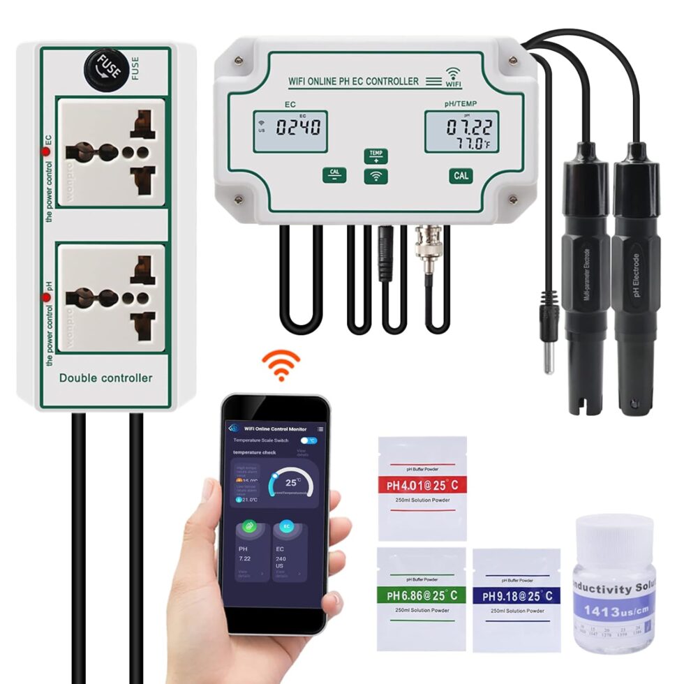 WiFi pH EC Monitor Review - Hydroponic Gardening
