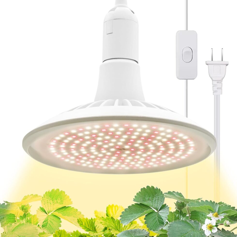 15W Hanging Plant Lights Review - Hydroponic Gardening
