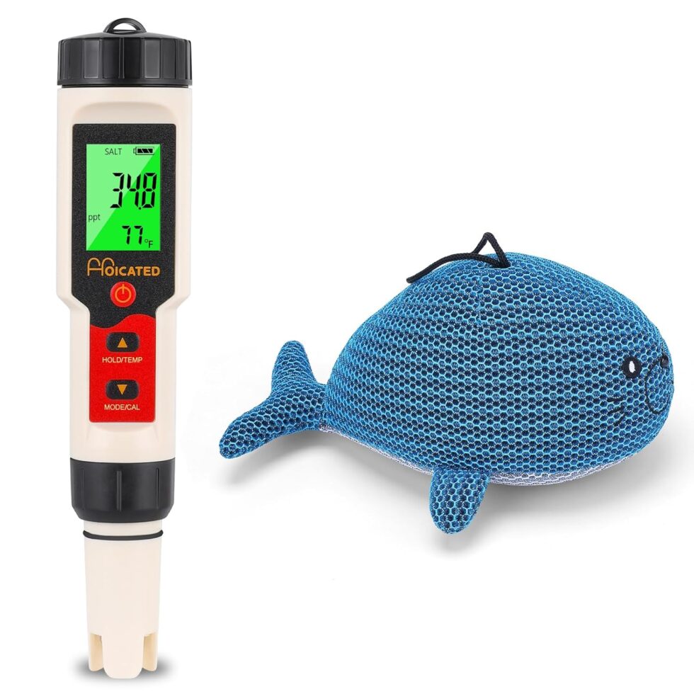 5 in 1 Digital Salinity and pH Tester Review - Hydroponic Gardening