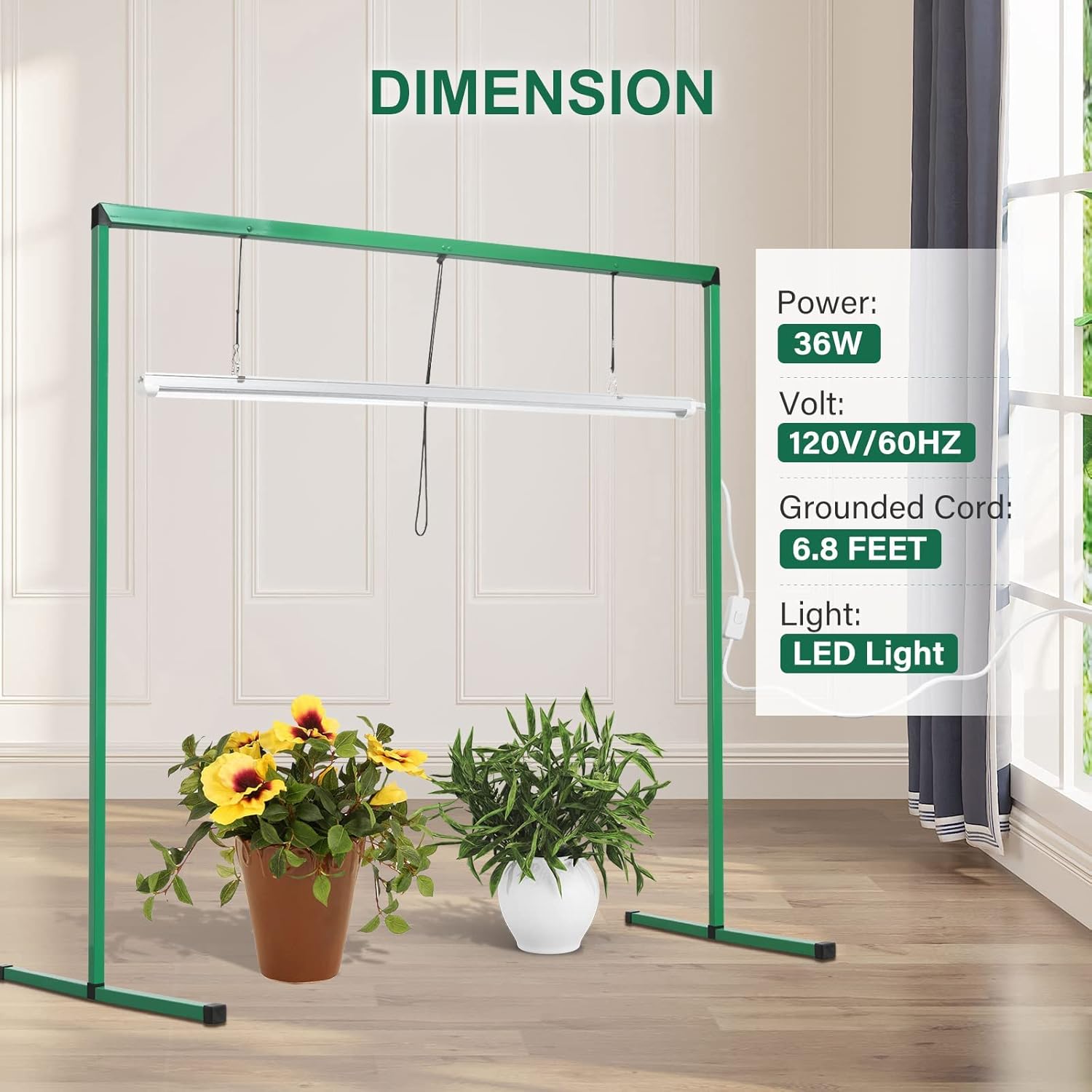 iPower LED Grow Light Stand Review - Hydroponic Gardening