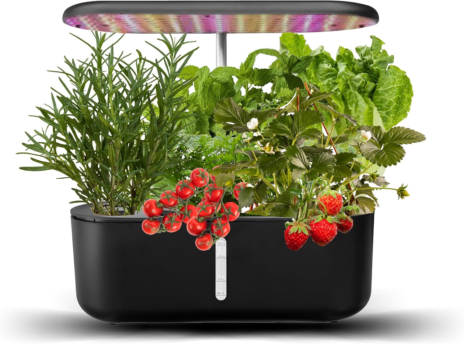 Indoor Harvest Hydroponics Growing System 10 Pods with Adjustable LED ...